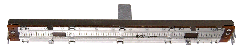 N-Alps 100mm 10KB (lin) horizontal mono fader, 10300005