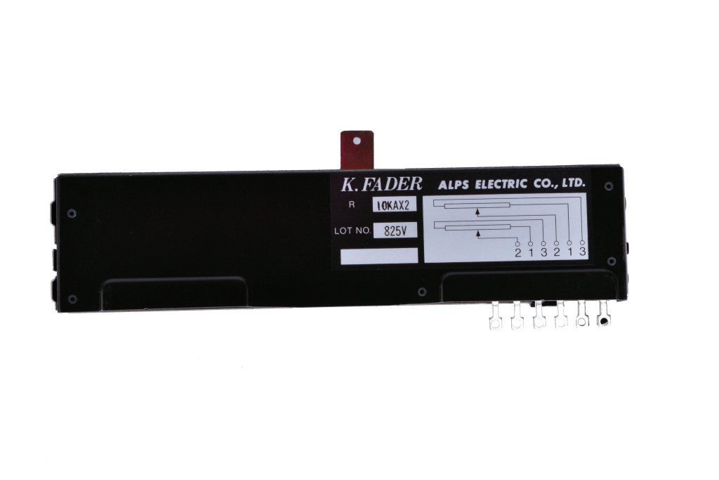 Fader K-ALPS 100mm 10KA (log) Stereo Fader
