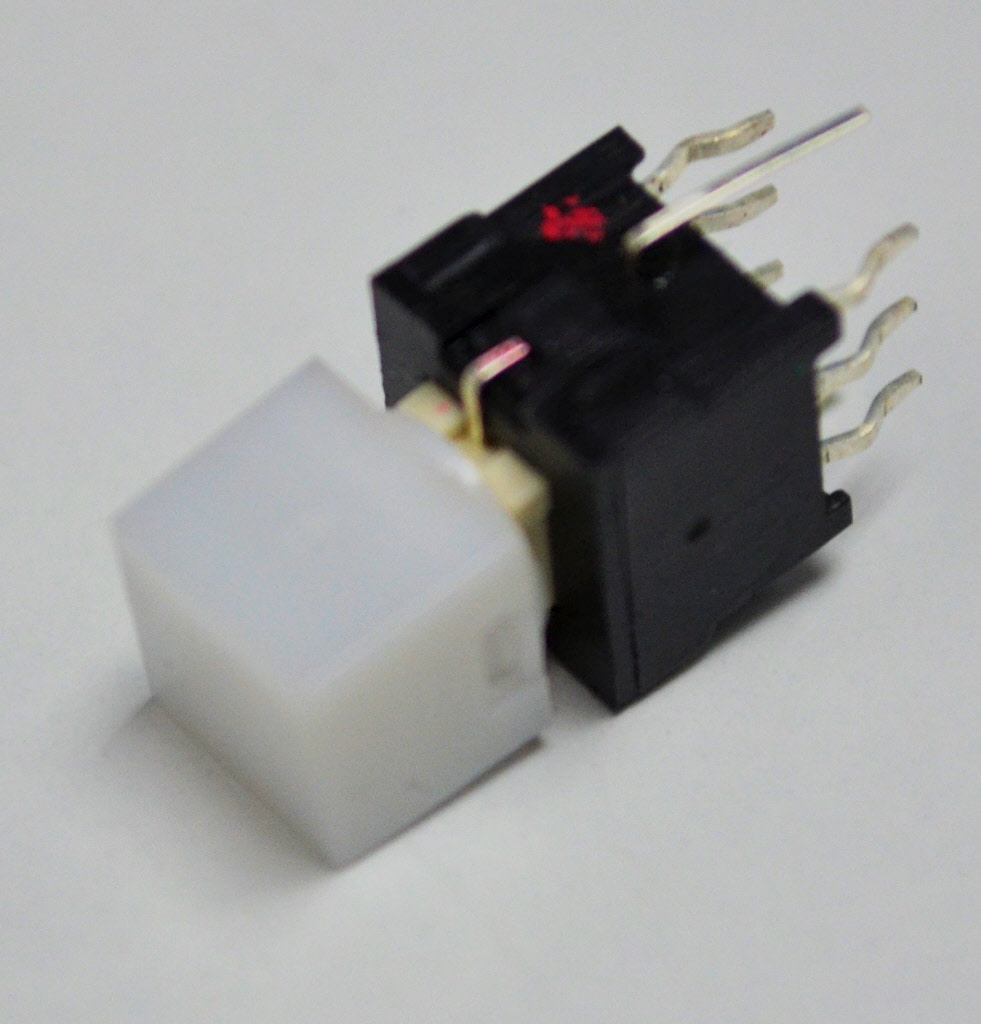 Switch 7x7mm momentary red/green pcb 10550463 AIRLITE | 10550463