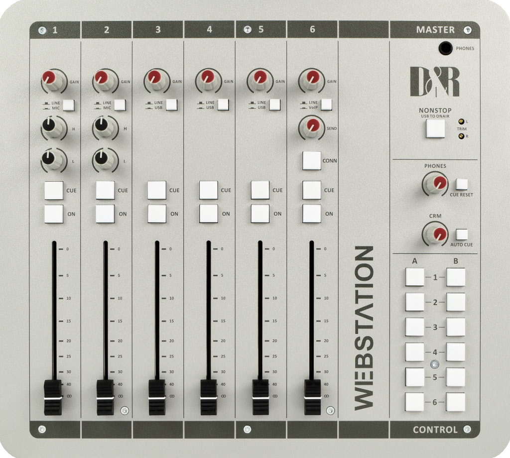 WEBSTATION Broadcast Mixer
